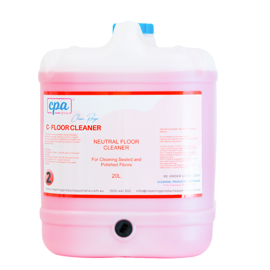 C - FLOOR CLEANER 20L | Cleaning Products Australia Group Cleaning ...
